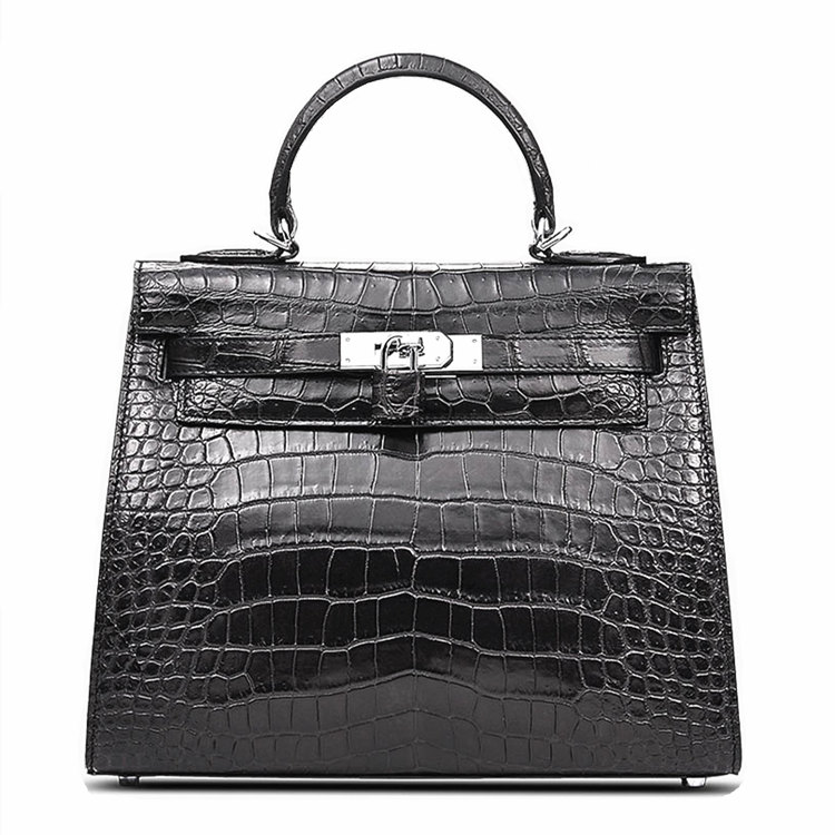 Crocodile Evening Handbag and Clutch Party Wedding Purse for Women