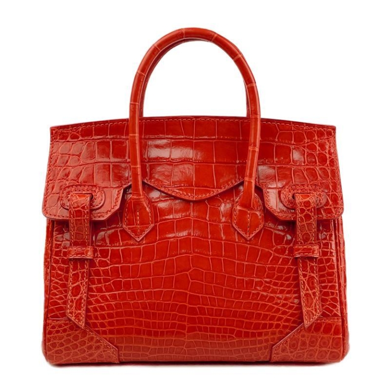 Luxury Genuine Alligator Handbag