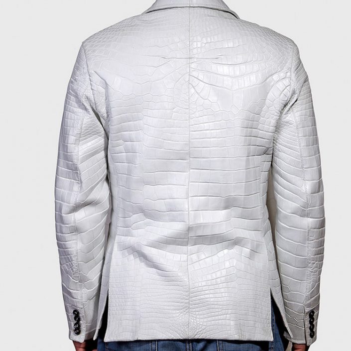 Exotic Alligator Skin Jacket for Men | Luxury Jacket