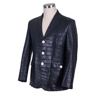 Genuine Alligator Skin Jacket and Luxury Alligator Skin Jacket for Men