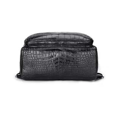 Genuine Alligator Skin Backpack, Luxury Backpack for Men
