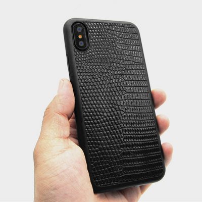 Lizard iPhone Case, Lizard iPhone X Case, Lizard Leather Case for iPhone X