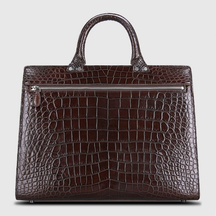 Luxury Alligator Lawyer Bag, Alligator Briefcase