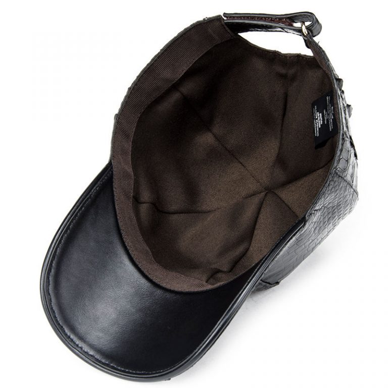 Alligator Skin Hat, Crocodile Skin Hat Baseball Cap