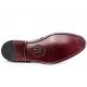 Classic Modern Round Cap Toe Alligator Leather Shoes