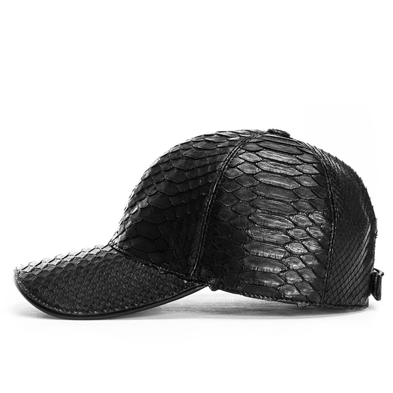 Snakeskin Hat, Python Skin Hat Baseball Cap