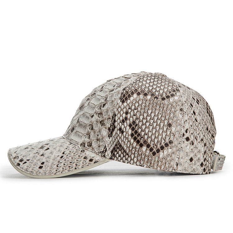 Snakeskin Hat, Python Skin Hat Baseball Cap