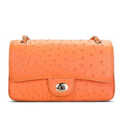 Ostrich Handbag Shoulder Bag Tote Purse