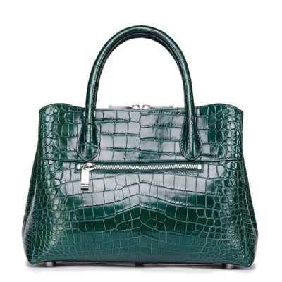 Classic Alligator Leather Tote Handbags Purses Shoulder Satchel Bags