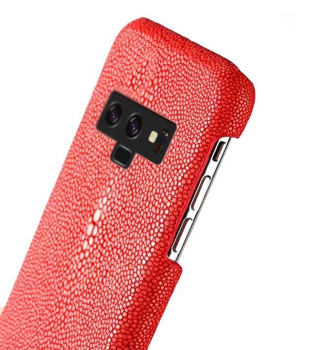 Stingray Galaxy Note 9 Case, Stingray Leather Skin Galaxy Note 9 Case
