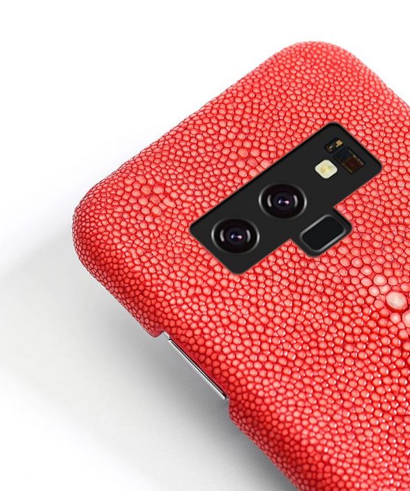 Stingray Galaxy Note 9 Case, Stingray Leather Skin Galaxy Note 9 Case