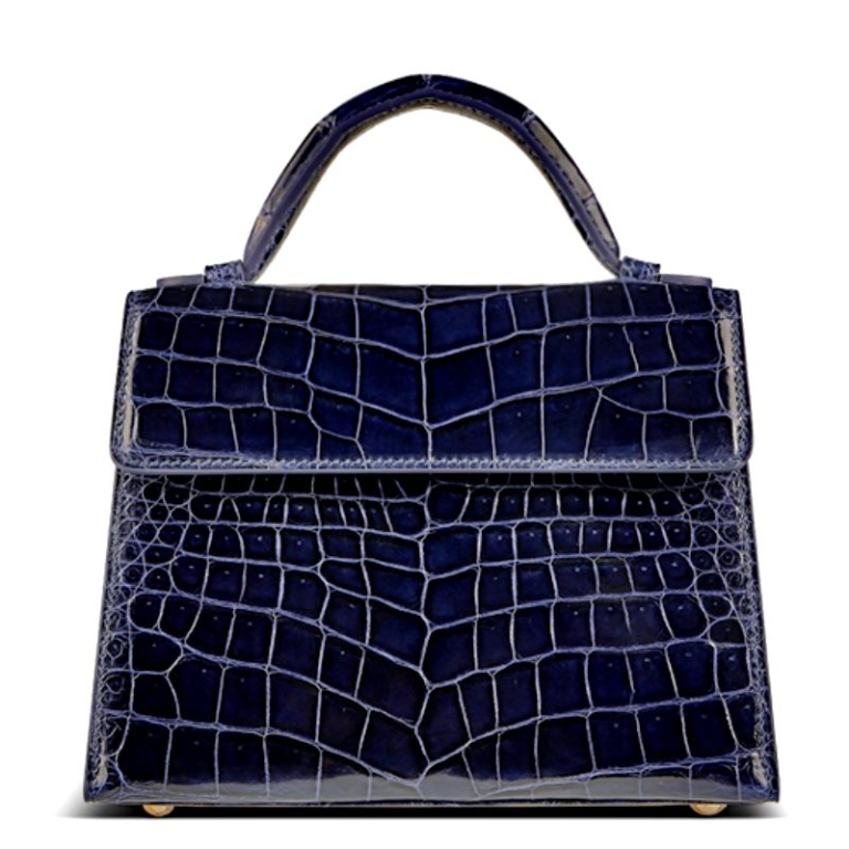 Designer Alligator Handbag Ladies Alligator Shoulder Purse Bag
