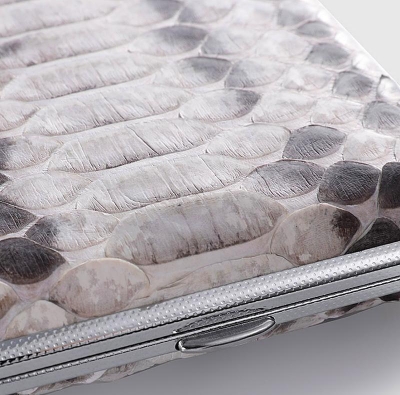 Snakeskin Cigarette Case, Python Skin Cigarette Case Holder Box