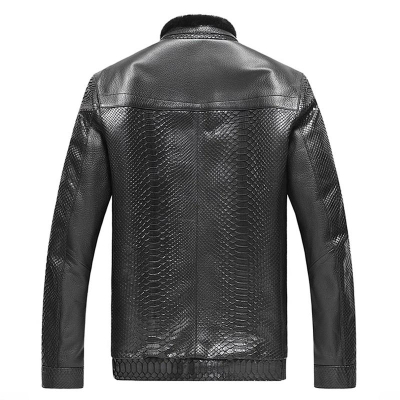 Snakeskin Jackets Python Skin Coats for Men