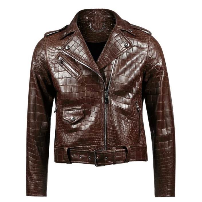 Snakeskin Jackets Python Skin Coats for Men