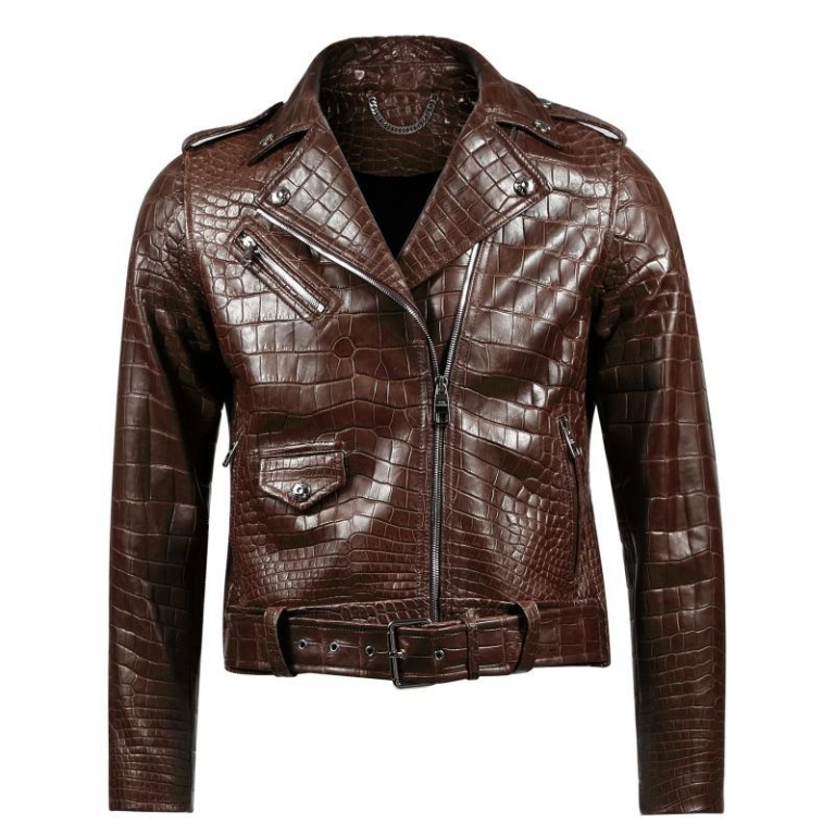 Snakeskin Jackets Python Skin Coats for Men