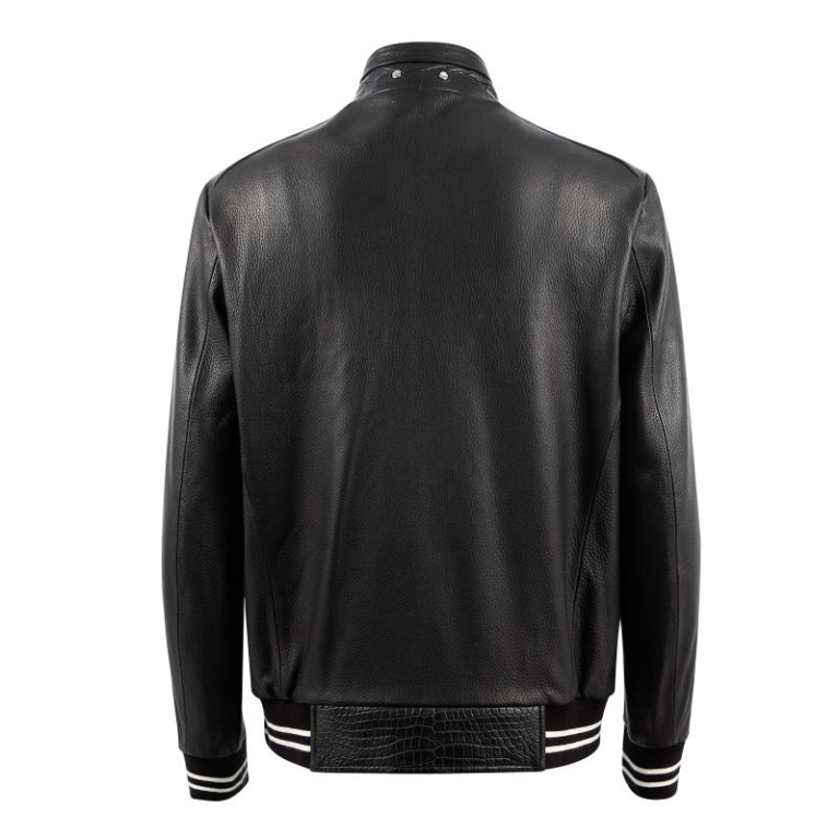 Men's Windproof Crocodile Baseball Bomber Jackets